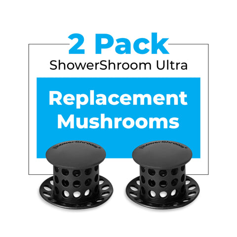 REPLACEMENT MINI MUSHROOM 2-PACK FOR SHOWERSHROOM ULTRA